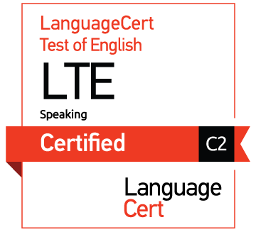 Test i certyfikat LanguageCert Test of English (LTE) Speaking